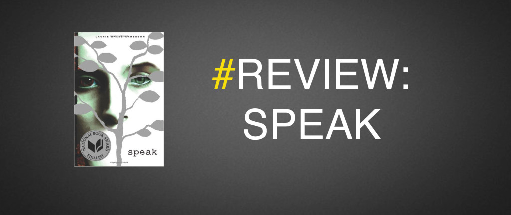 SPEAK Book Review| Book Blog | Girl Plus Book