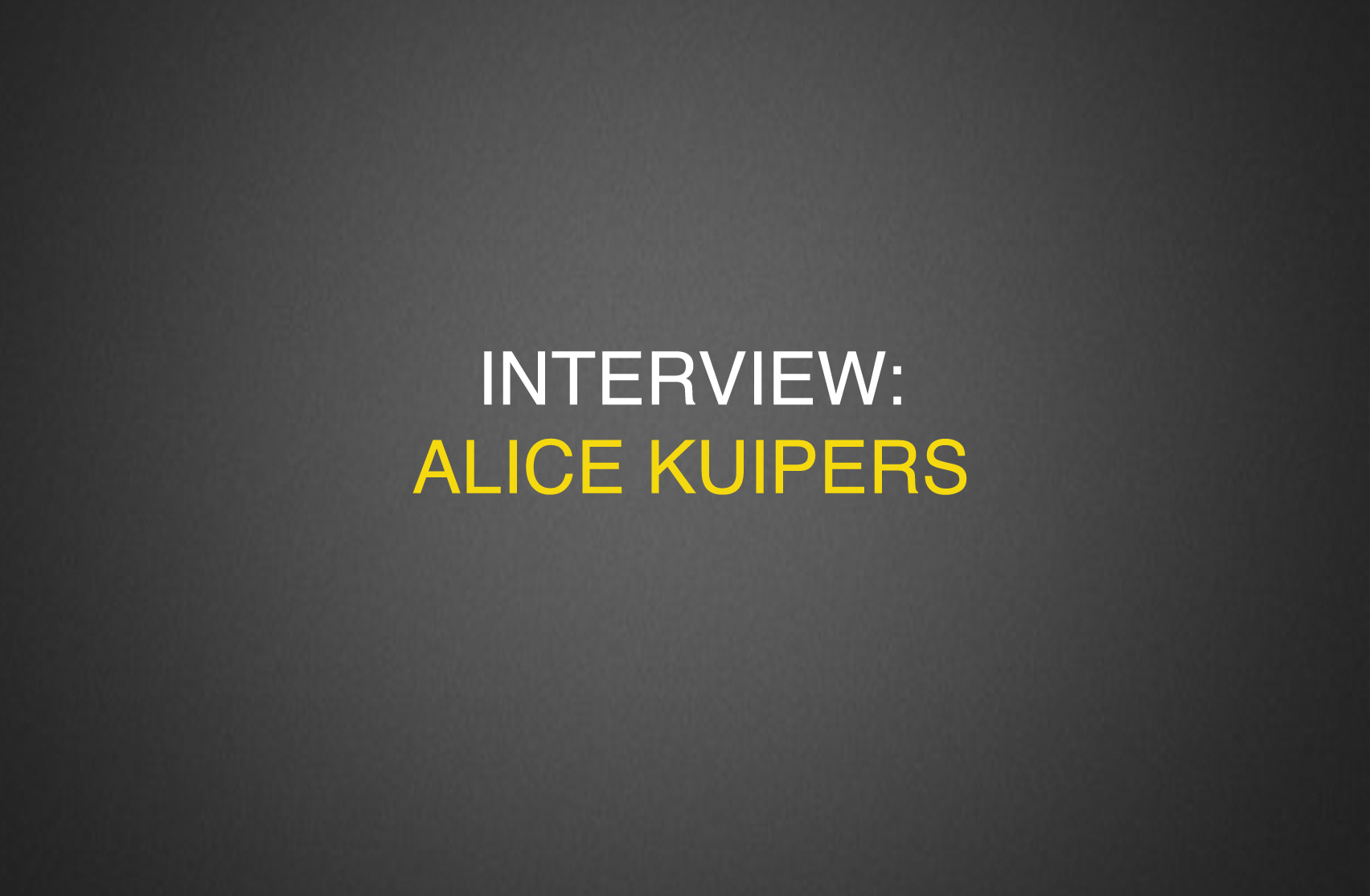 Interview: Alice Kuipers | Book Blog for Young Adults |Girl Plus Book